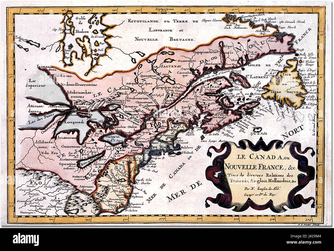 French canada 18th hi-res stock photography and images - Alamy