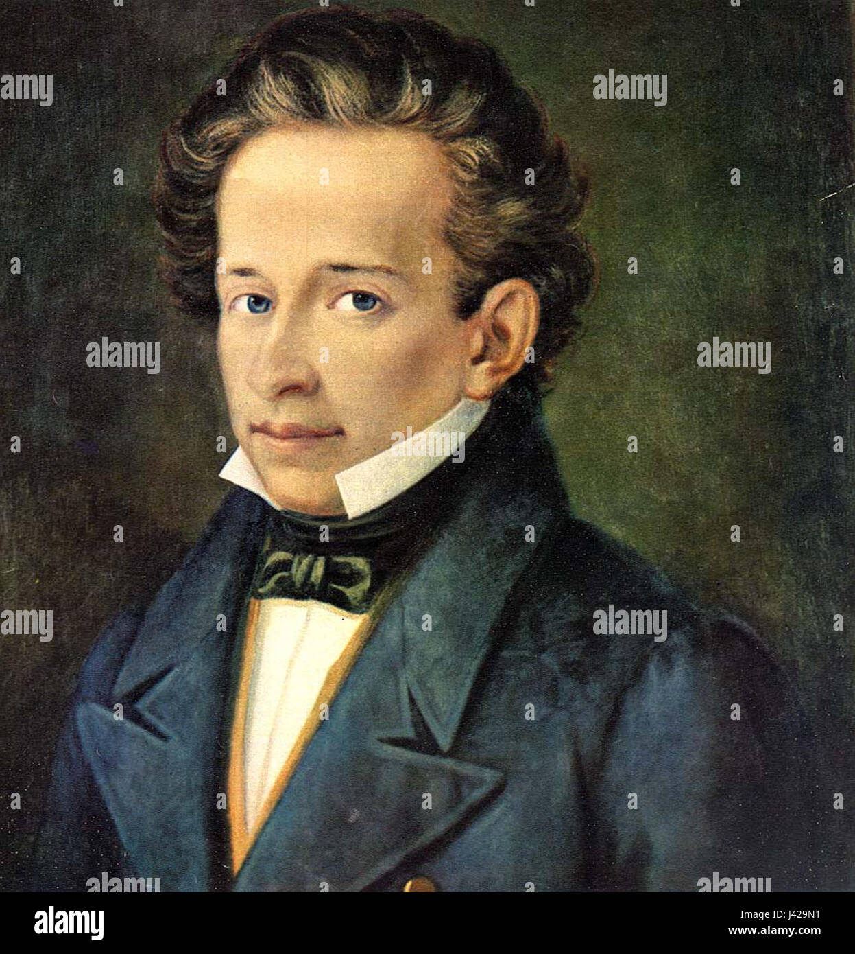This title refers to a portrait of the Italian poet Giacomo Leopardi ...
