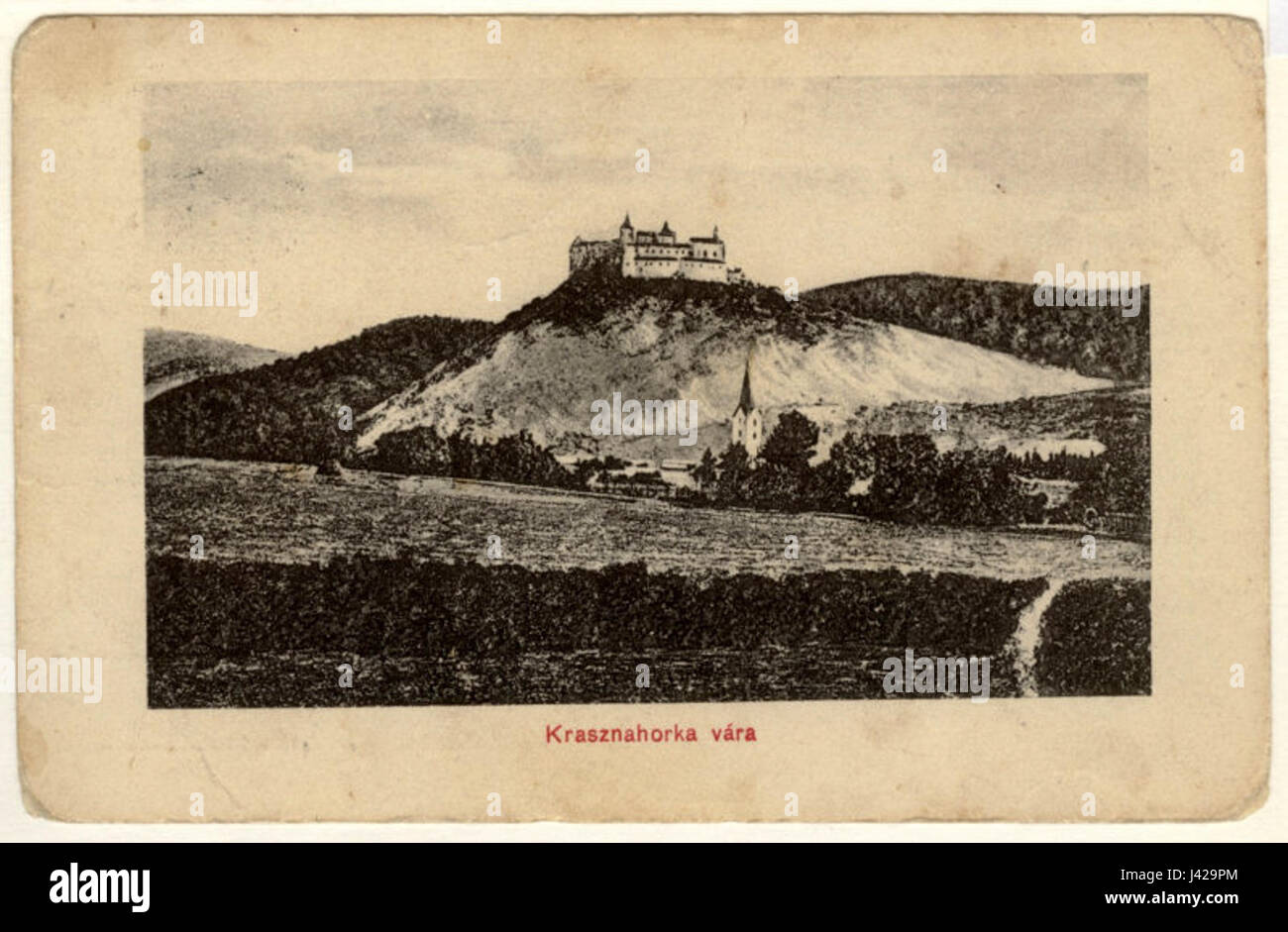 Krasznahorka is a historical castle located in Slovakia. This image ...