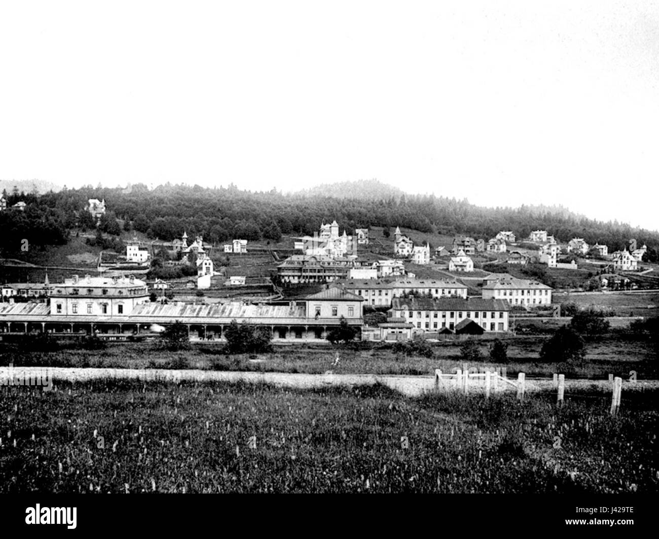 La Vue de Predeal Stock Photo - Alamy