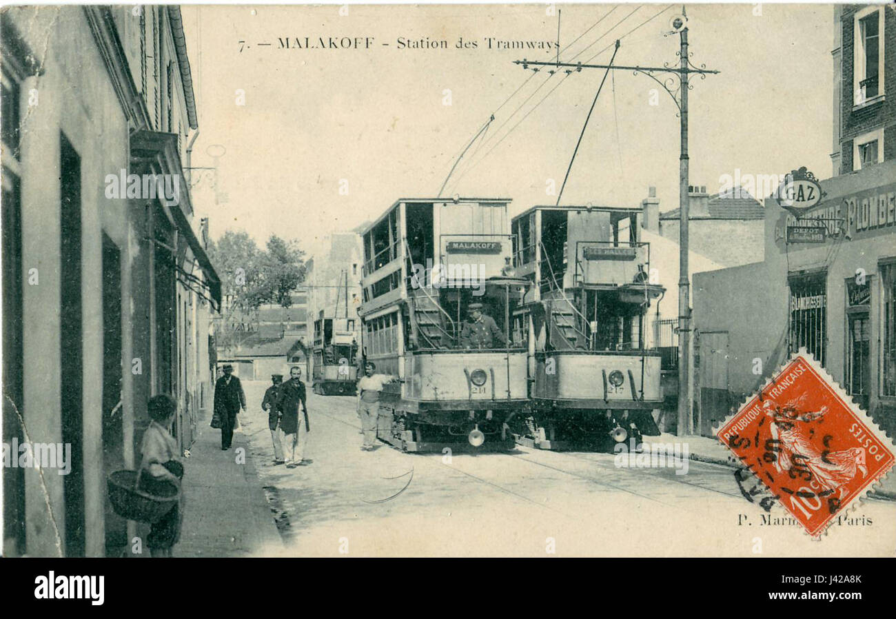 Malakoff map hi-res stock photography and images - Alamy