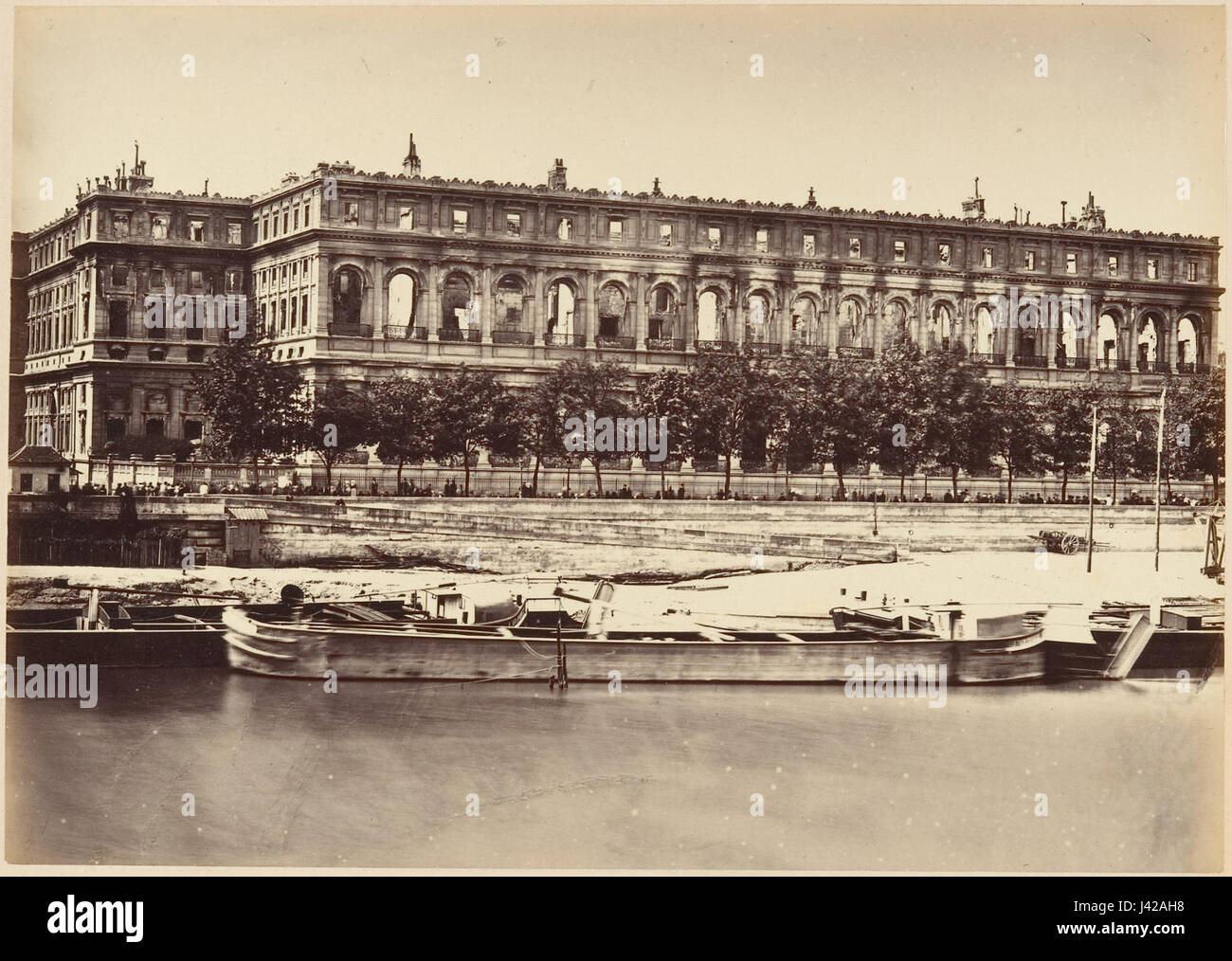 Map of paris 1870 hi-res stock photography and images - Alamy