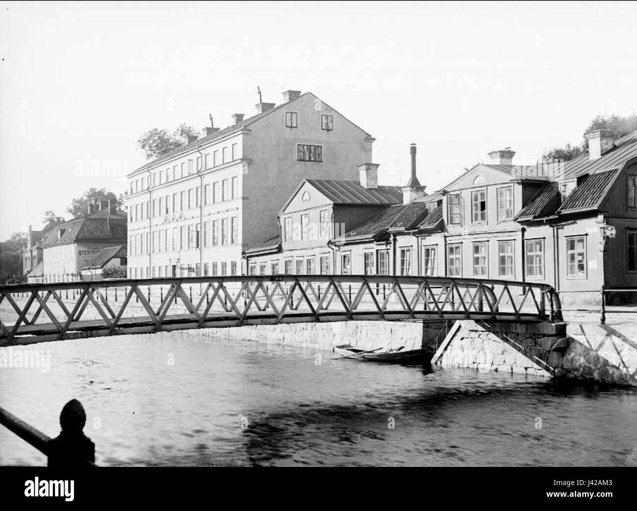 Kvarteret Munken in Uppsala, Sweden, is a historic block of buildings ...