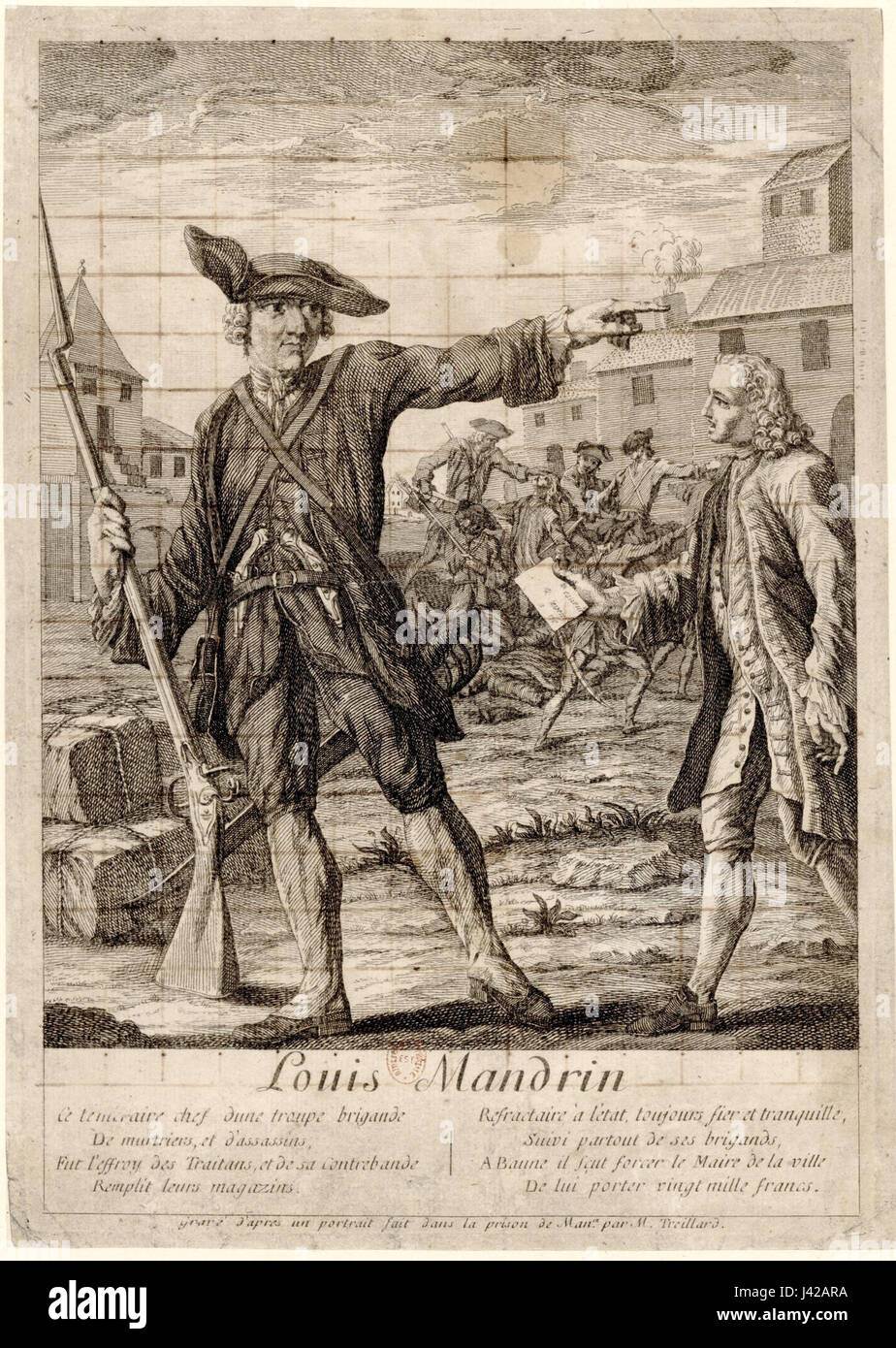 Louis Mandrin (1725â€“1755) was a French outlaw and folk hero, known ...