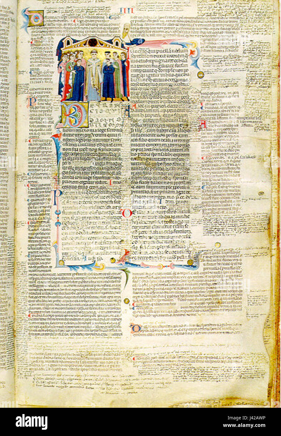 Manuscript from the middle ages hi-res stock photography and images - Alamy