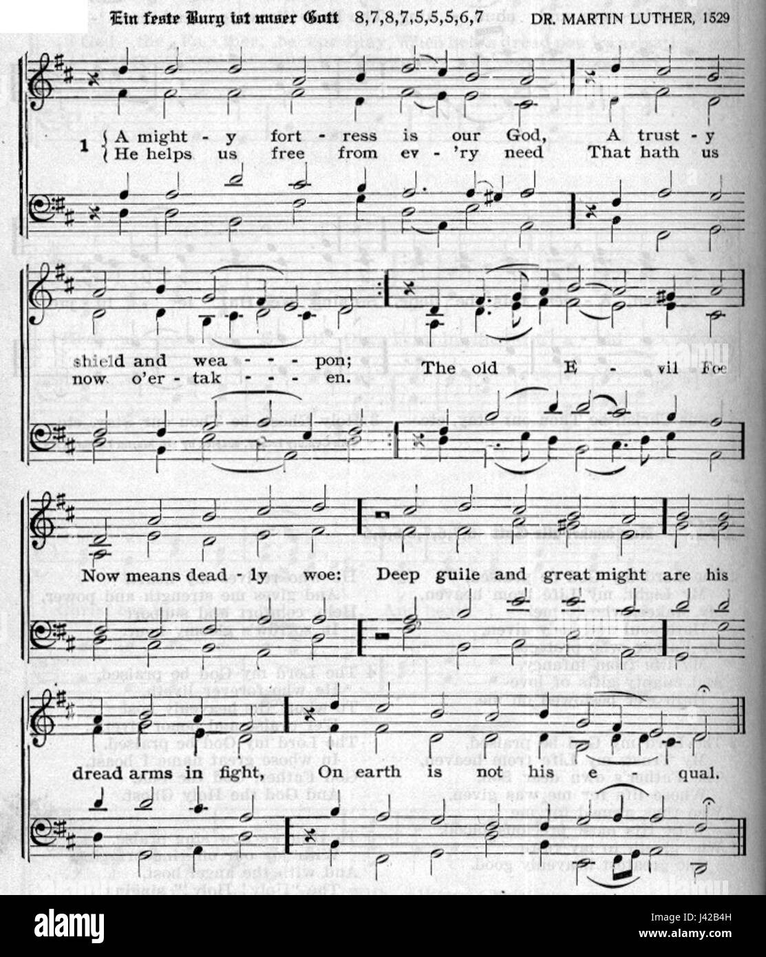 â€˜A Mighty Fortressâ€™ is a famous hymn written by Martin Luther. This ...