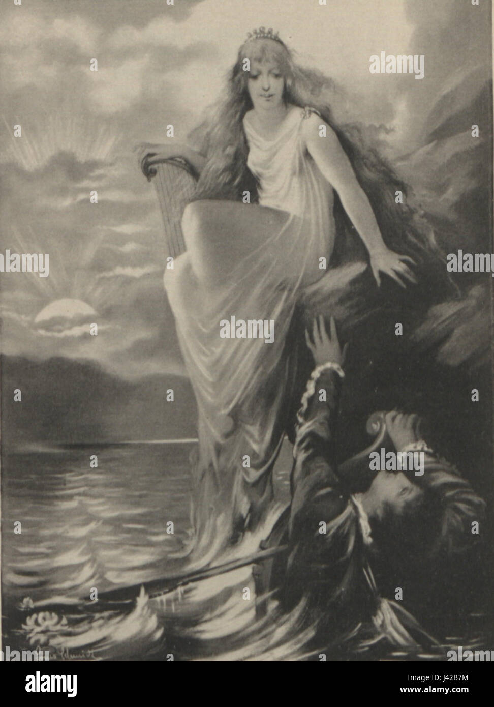 Lorelei folklore hi-res stock photography and images - Alamy