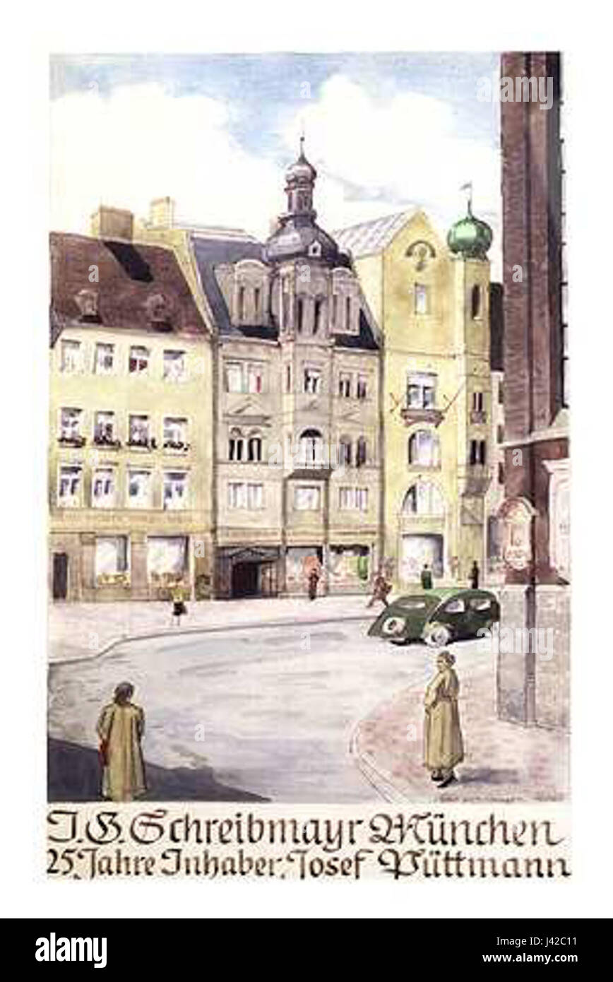 Photograph of a traditional German retail shopfront, showcasing the ...