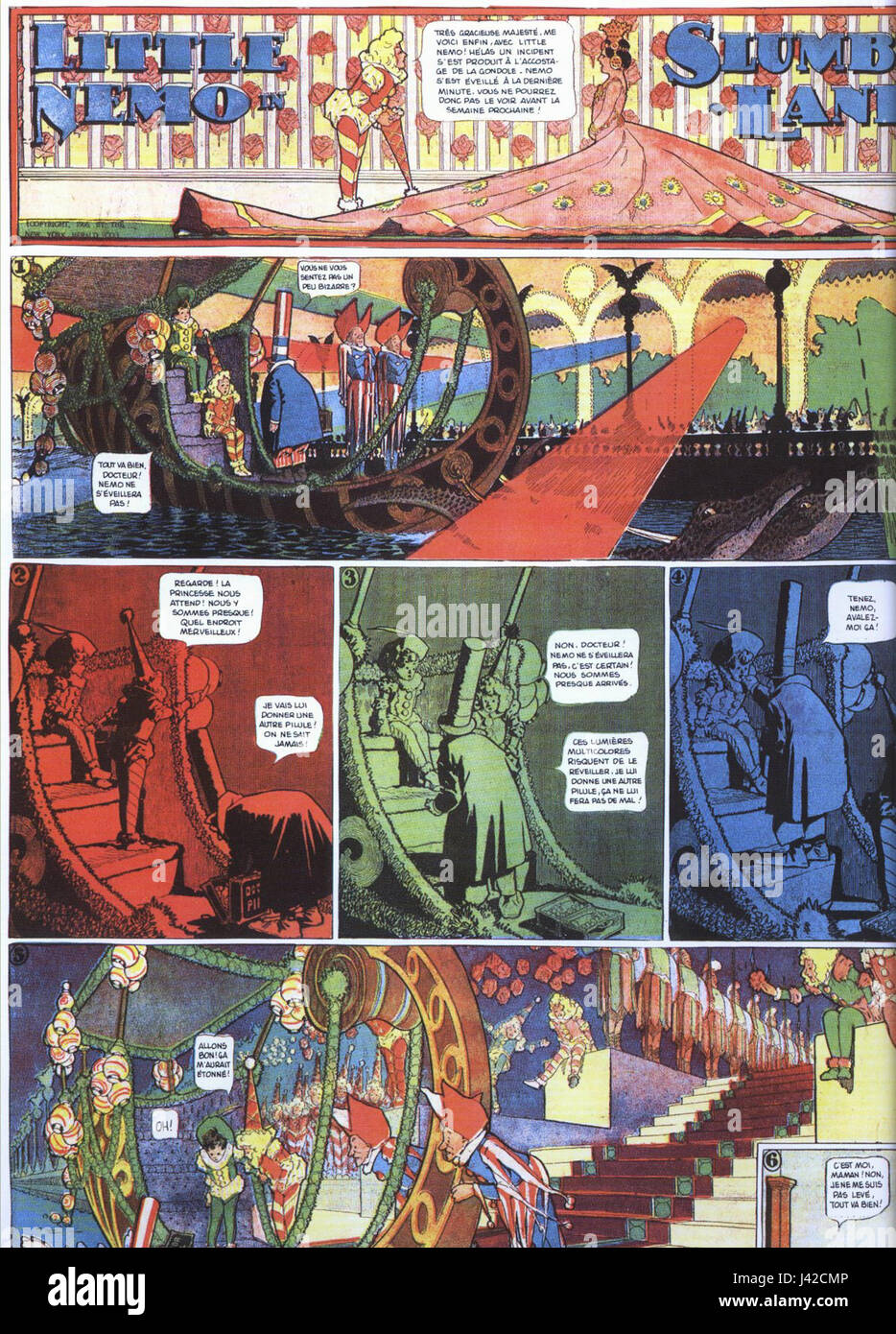 Little Nemo is a character from the early 20th century comic strip by ...