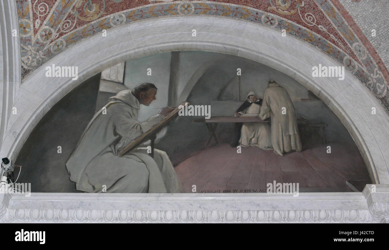 The evolution of the book through medieval scribes, illustrated by ...