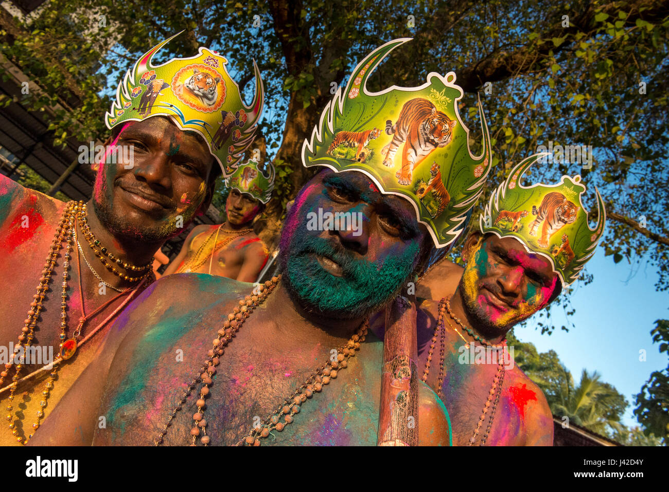 Sabarimala Devotees Inside Petta Sree Dharmasastha Temple Complex ...