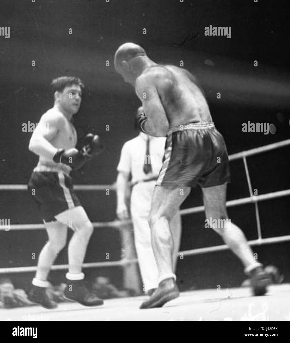 Lou Brouillard Marcel Thil 1937 Stock Photo - Alamy