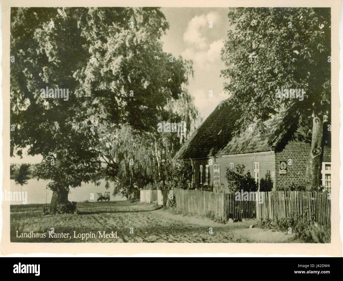 Loppin Landhaus Kanter Stock Photo - Alamy