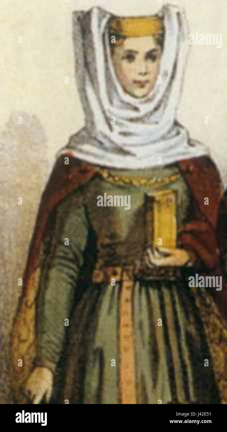 Marie of Brabant was a 13th-century queen consort of France, married to ...