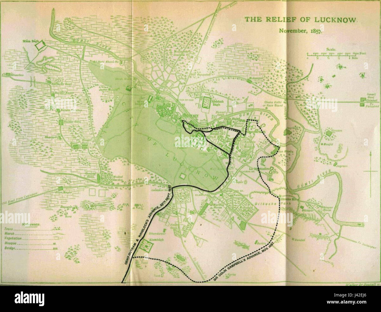 Lucknow maps hi-res stock photography and images - Alamy