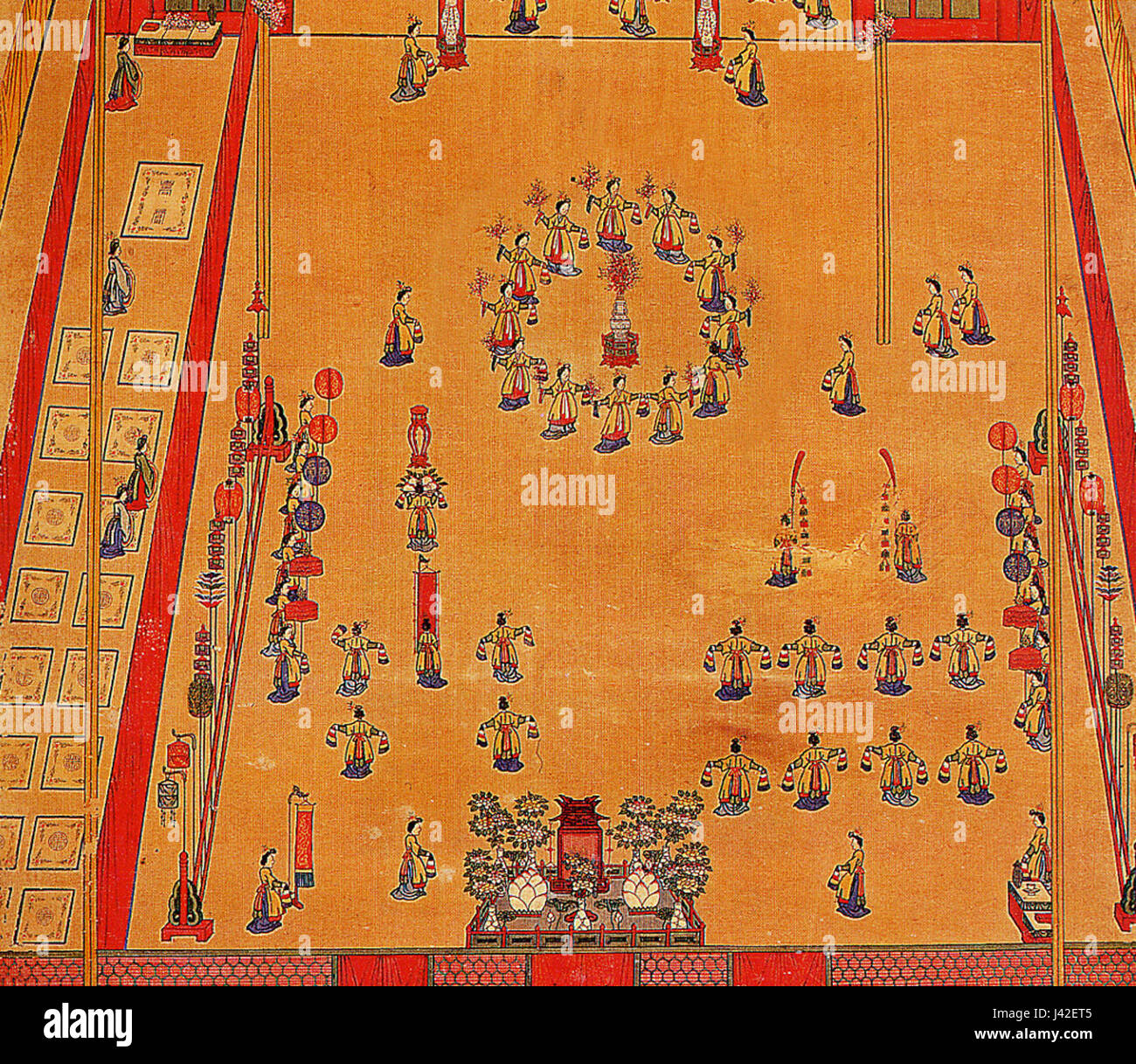 Korea Gojong Imin Jinyeondobyeong 01 Stock Photo - Alamy