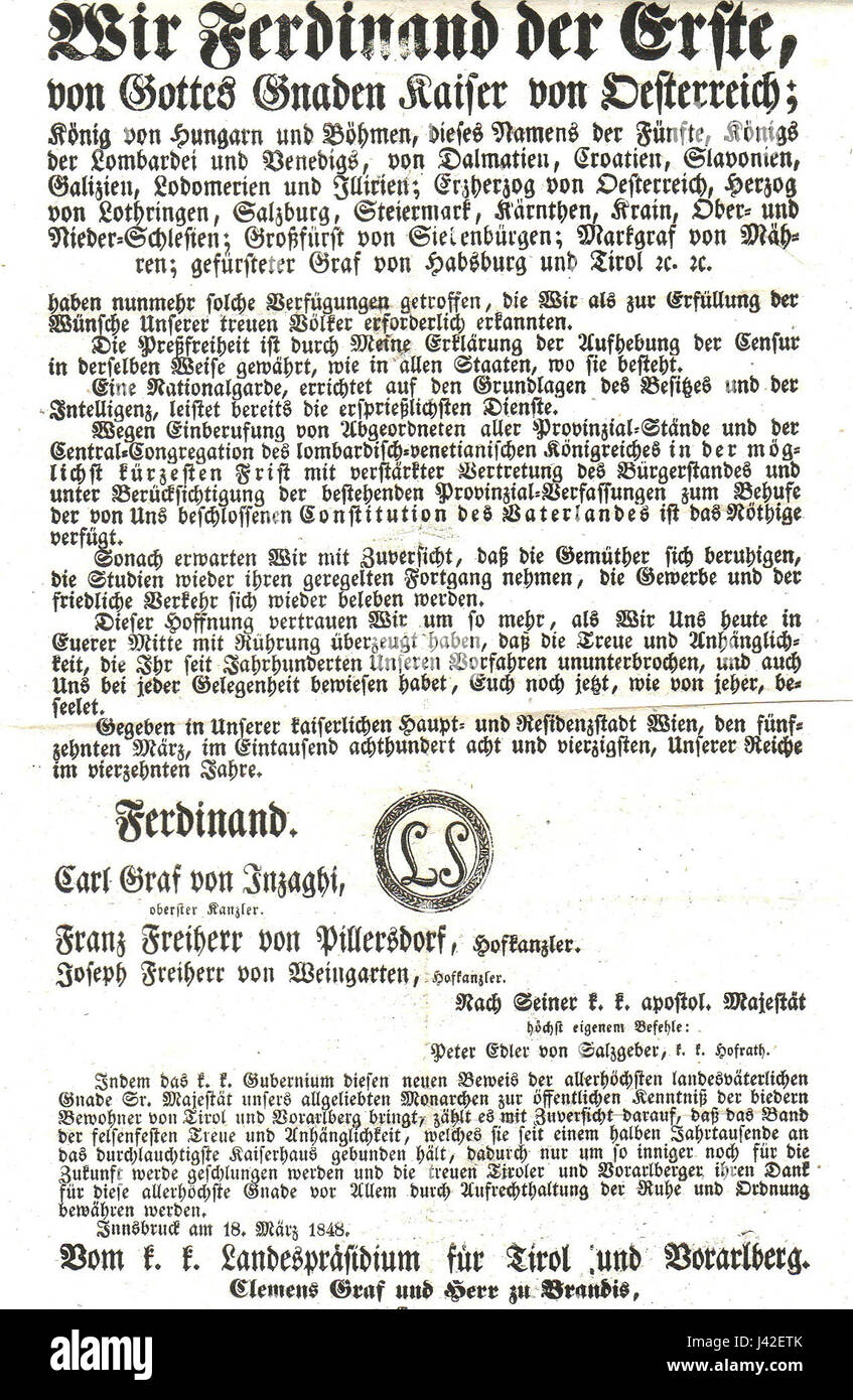 The Maerzrevolution, or March Revolution, refers to a series of ...