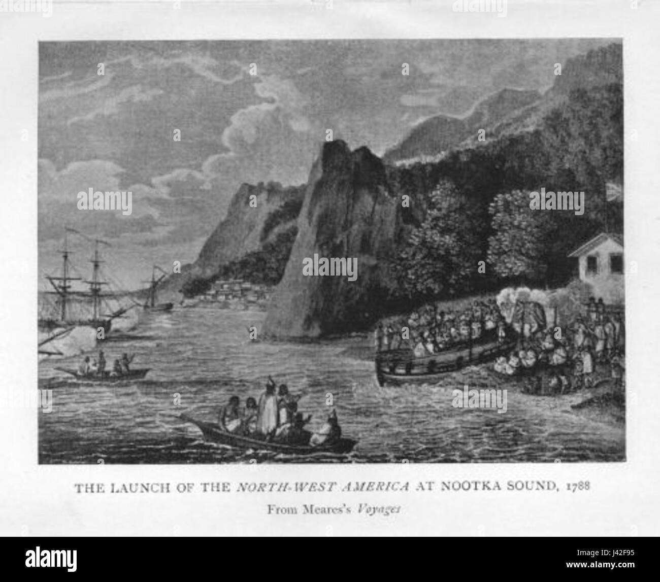 Map of nootka sound hi-res stock photography and images - Alamy