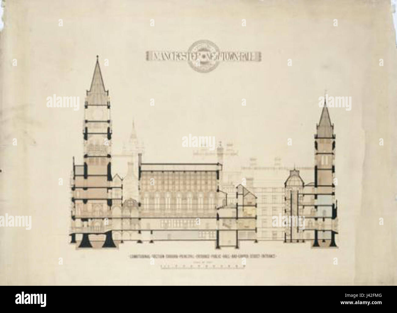 Manchester victorian drawing hi-res stock photography and images - Alamy