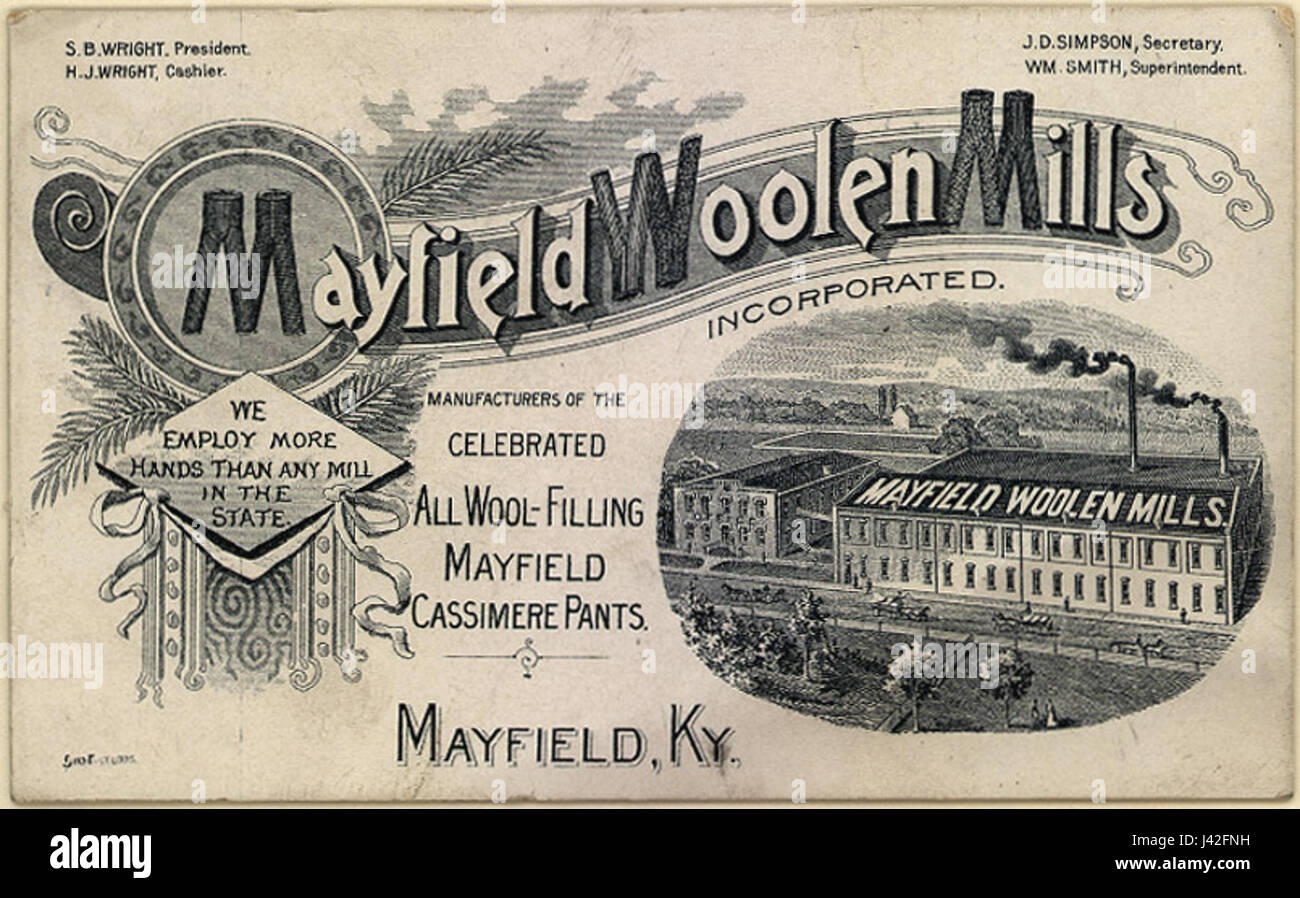 Mayfield Woollen Mill is a historic textile mill known for its ...