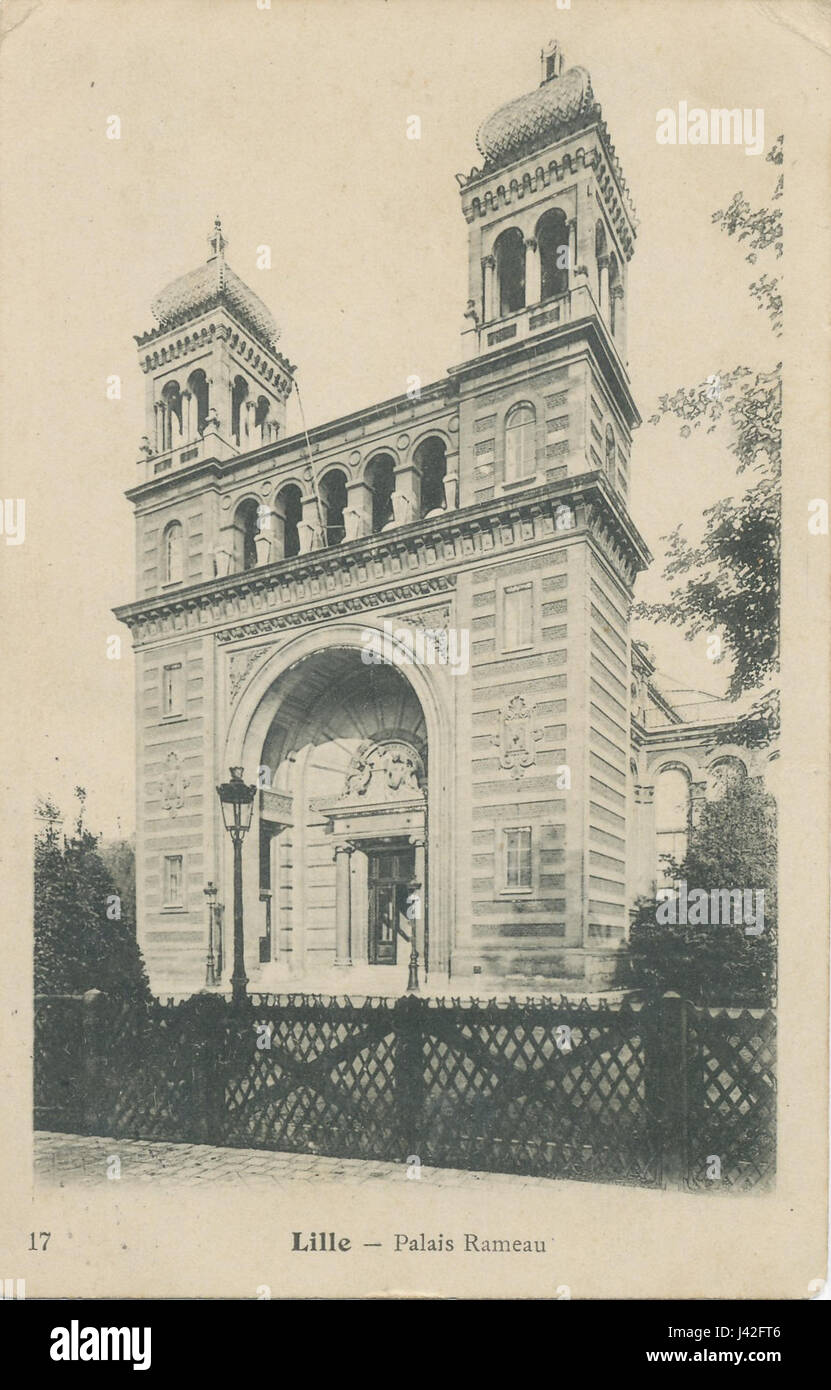 Photograph of Palais Rameau, a historic building located in Lille ...