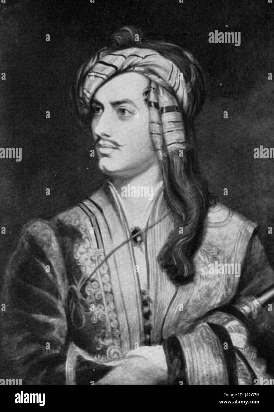 Lord byron painting hi-res stock photography and images - Alamy