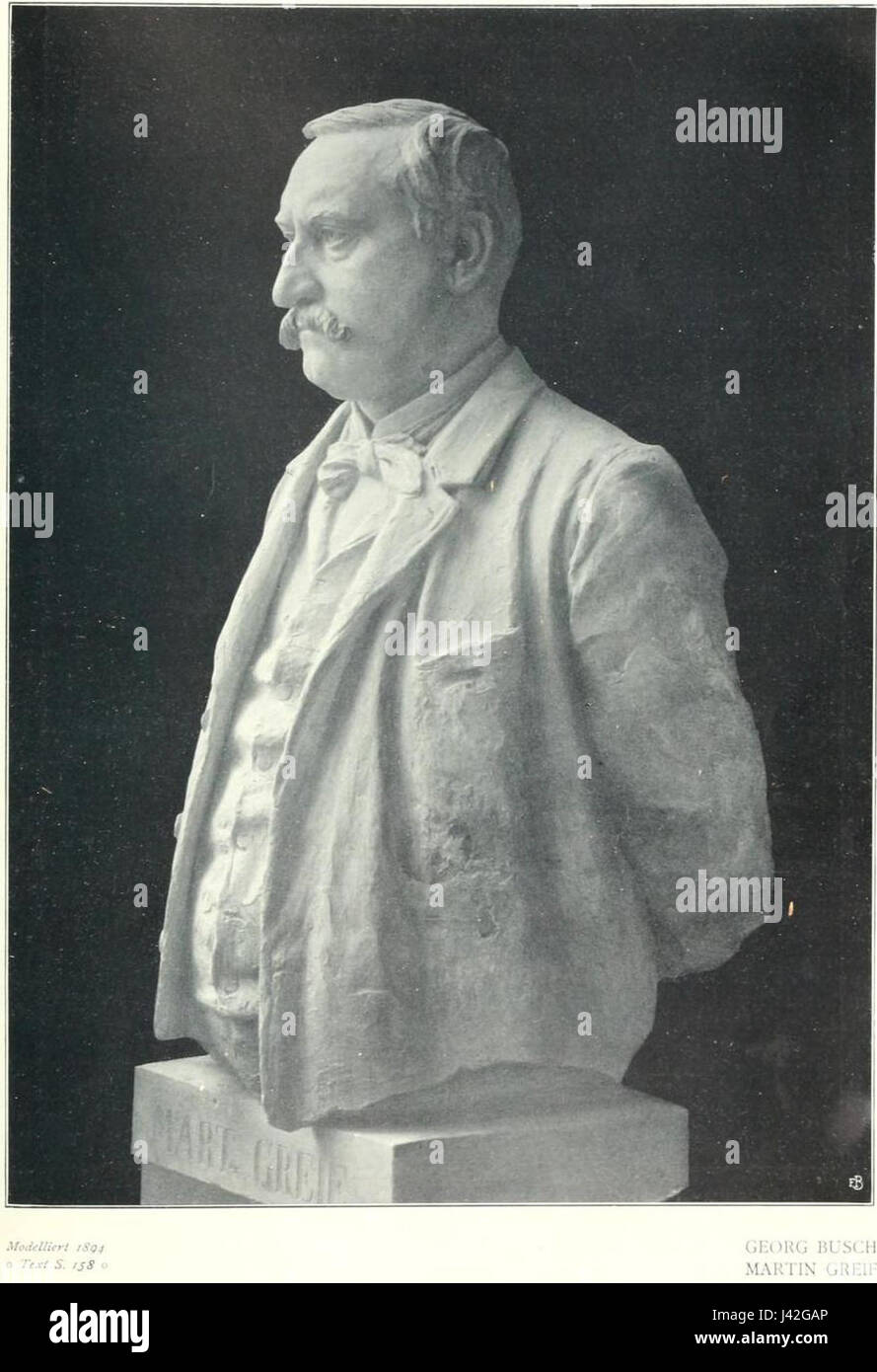 Martin Greif (Georg Busch Stock Photo - Alamy