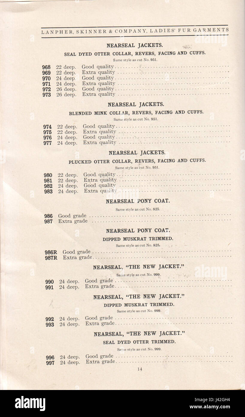 Lanpher Furs was a business specializing in the production and sale of ...