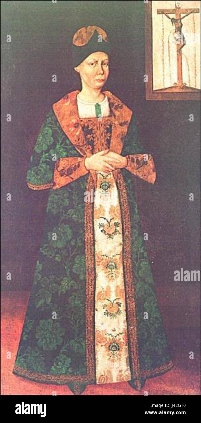 A portrait of Marina Mariya Magdalina, known for her association with ...