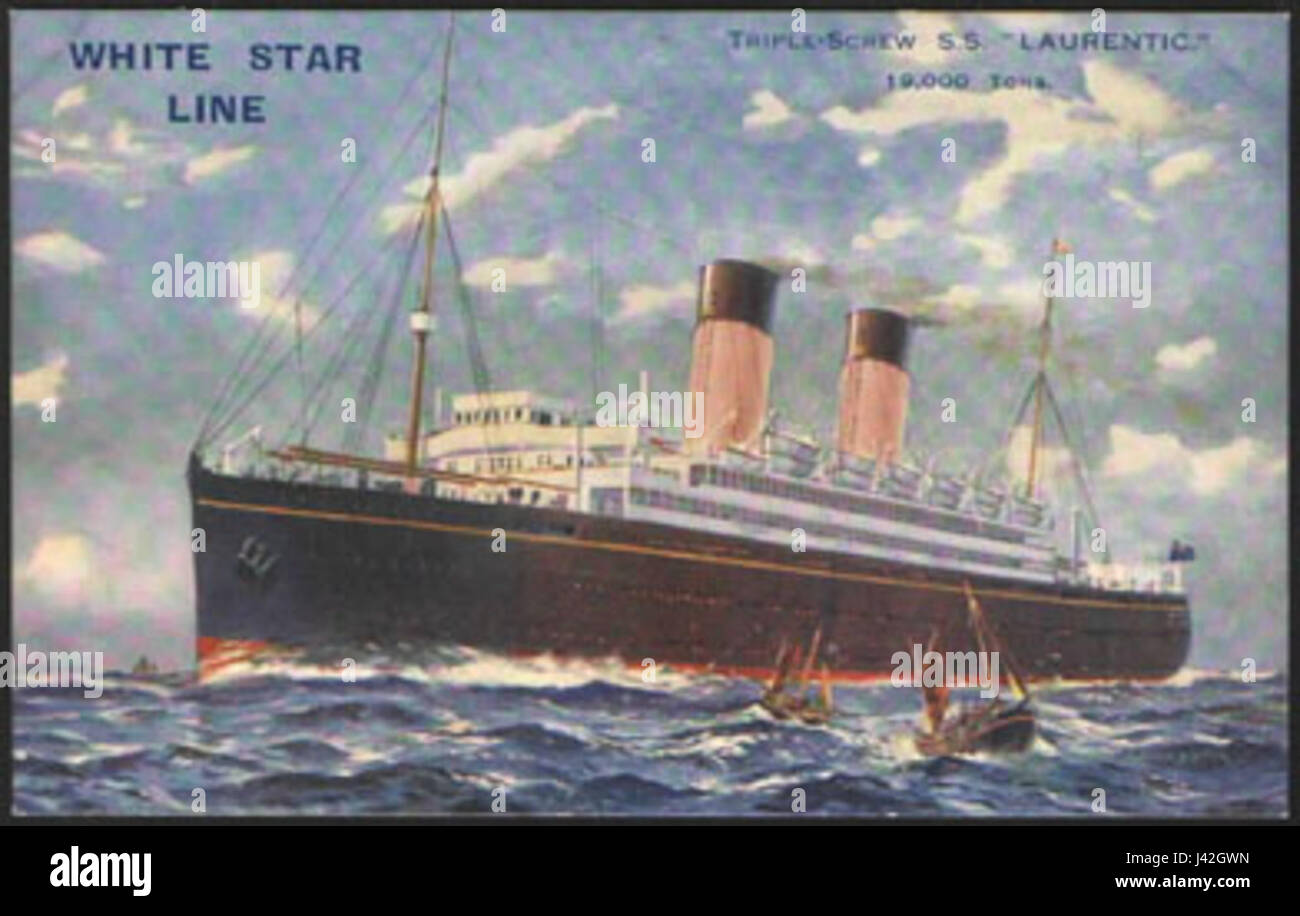 The *Laurentic* was a British passenger and cargo ship known for its ...