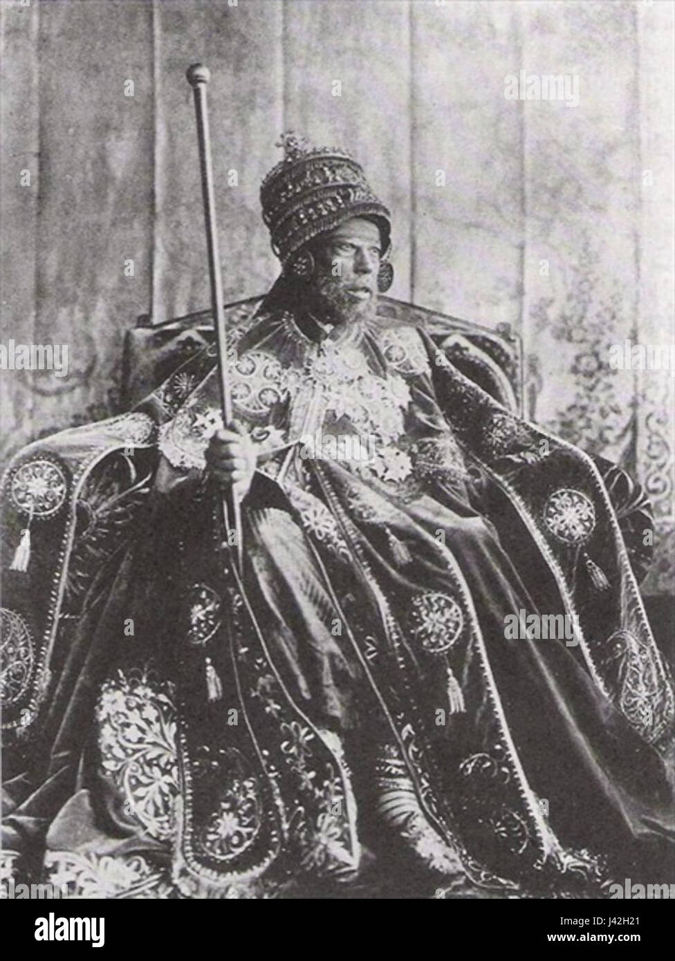 Menelik ii hi-res stock photography and images - Alamy