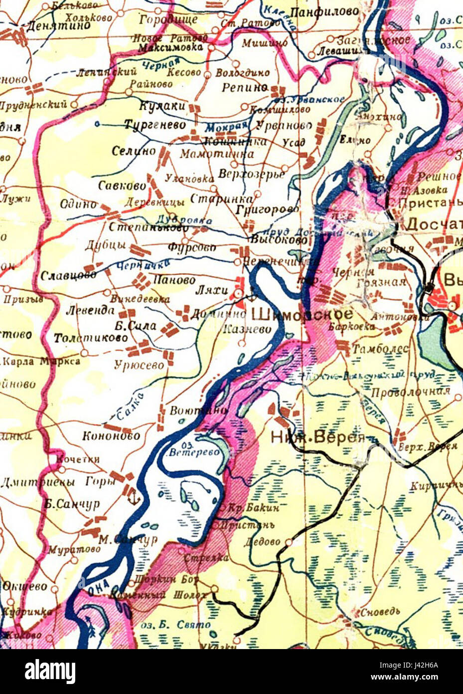 Administrative divisions of the soviet union hi-res stock photography ...