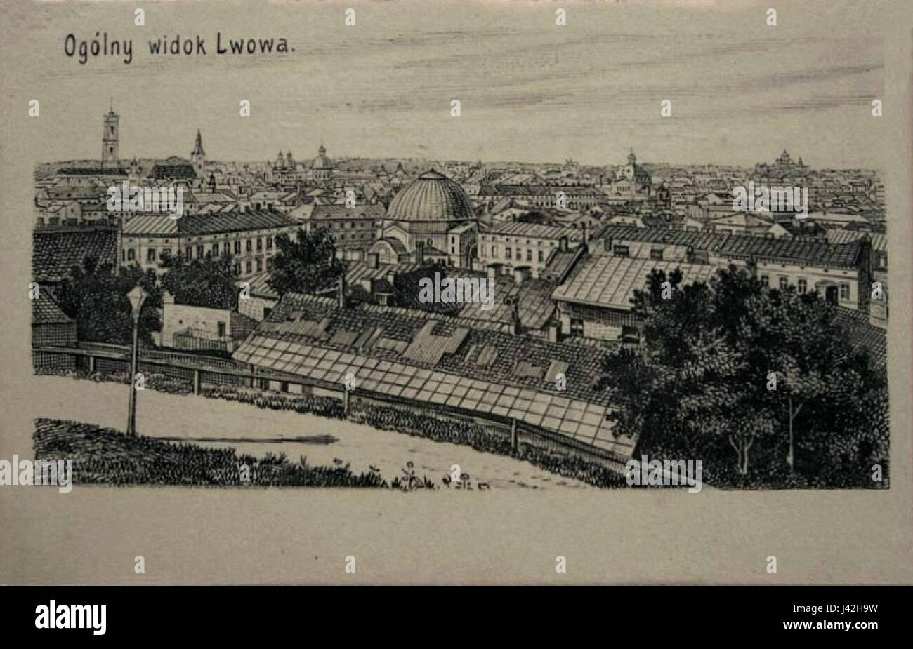 Lwow map hi-res stock photography and images - Alamy