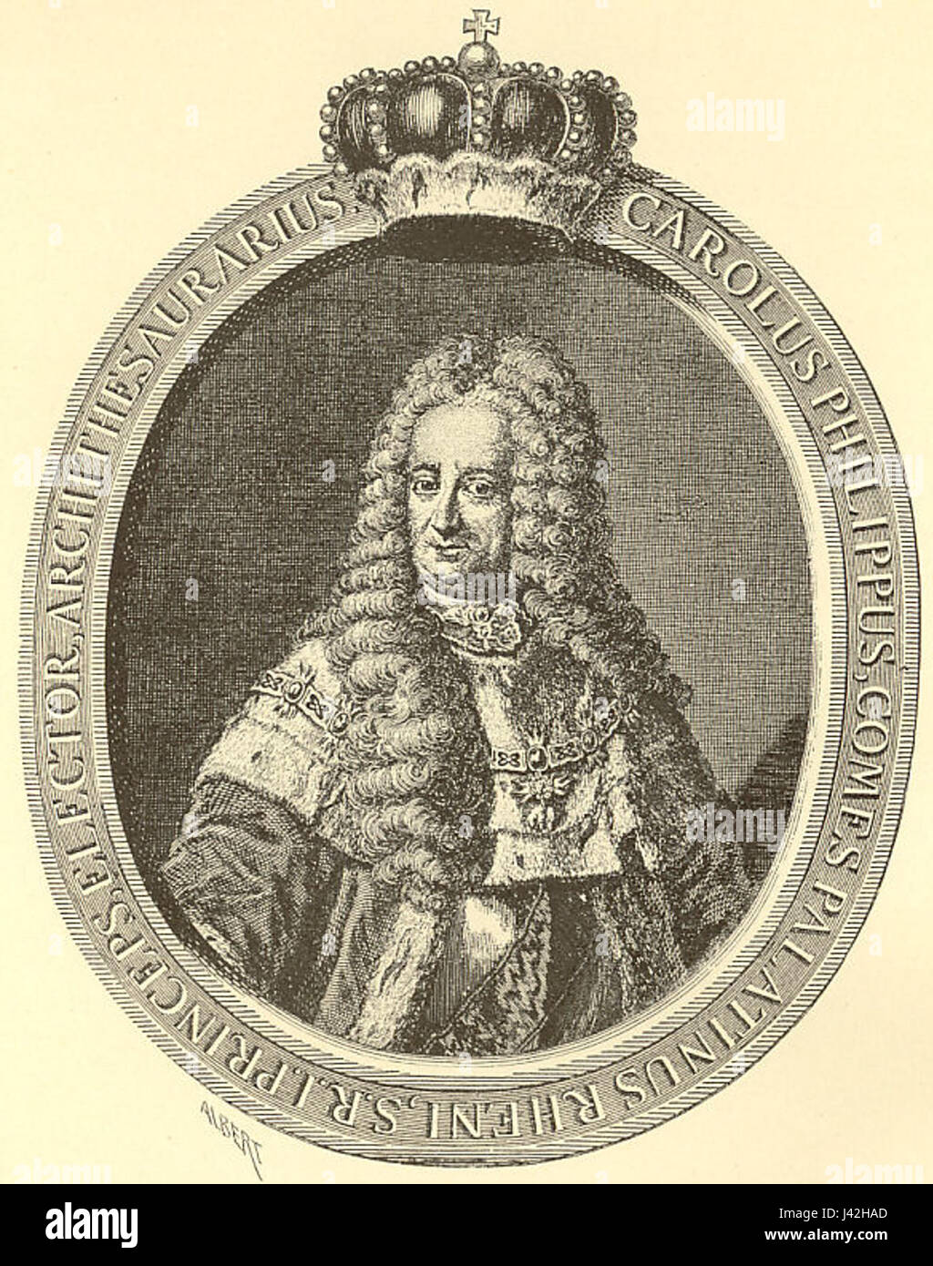 Kurfuerst Karl Philipp was a prince-elector of the Holy Roman Empire in ...