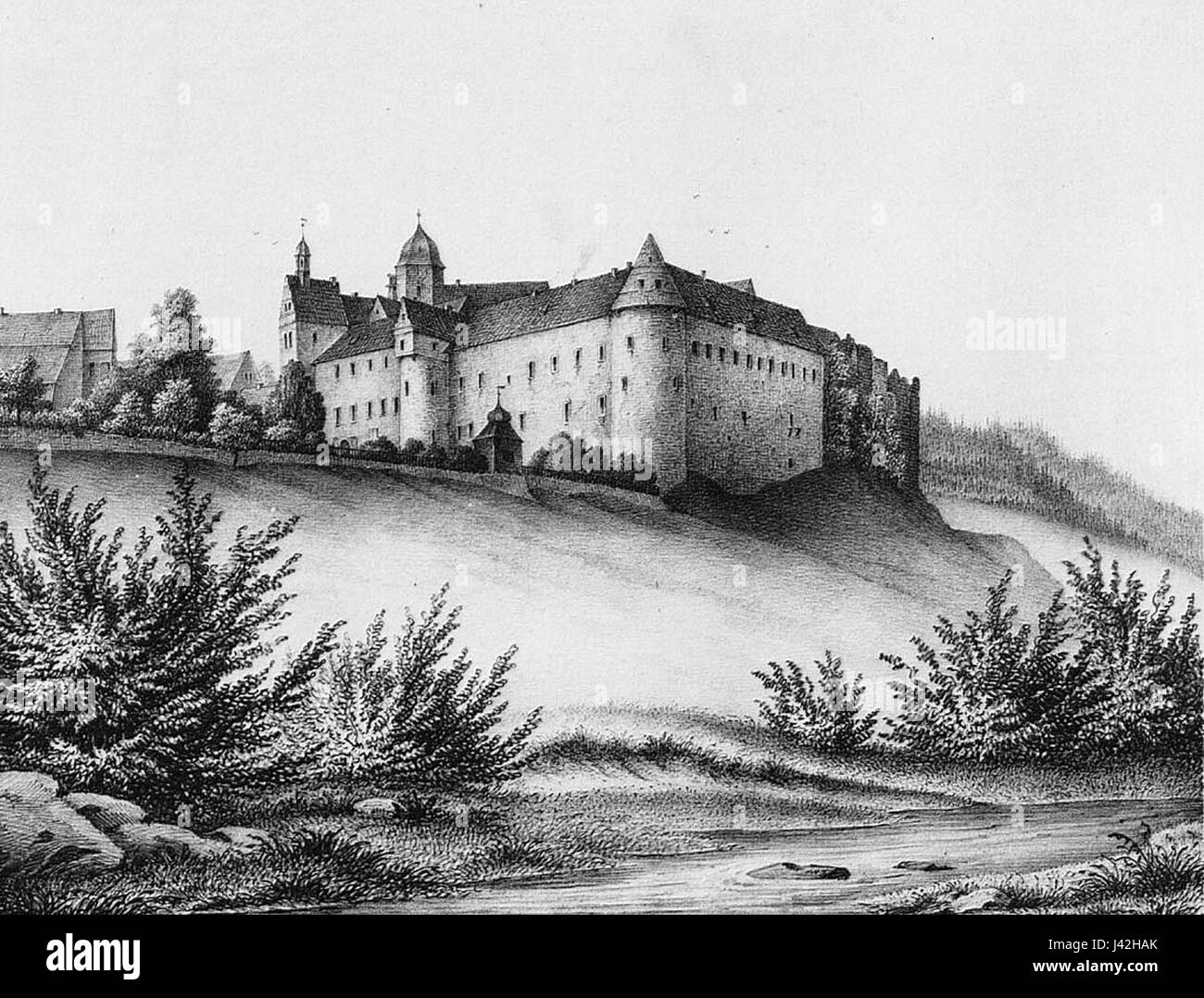 Lauenstein castle hi-res stock photography and images - Alamy