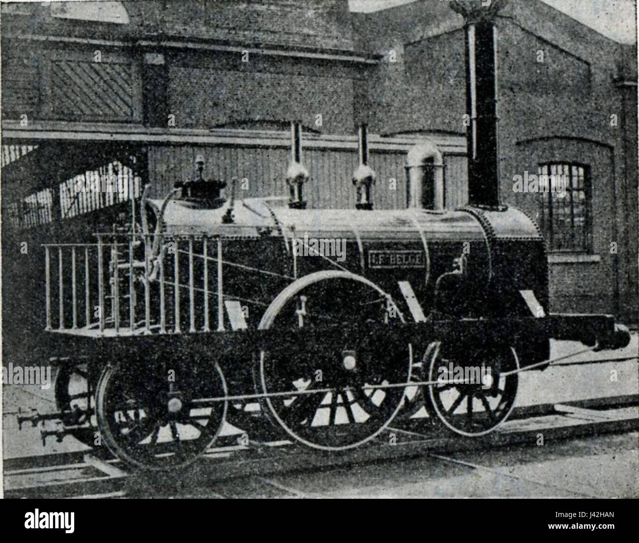 Le Belge 1835 Stock Photo - Alamy