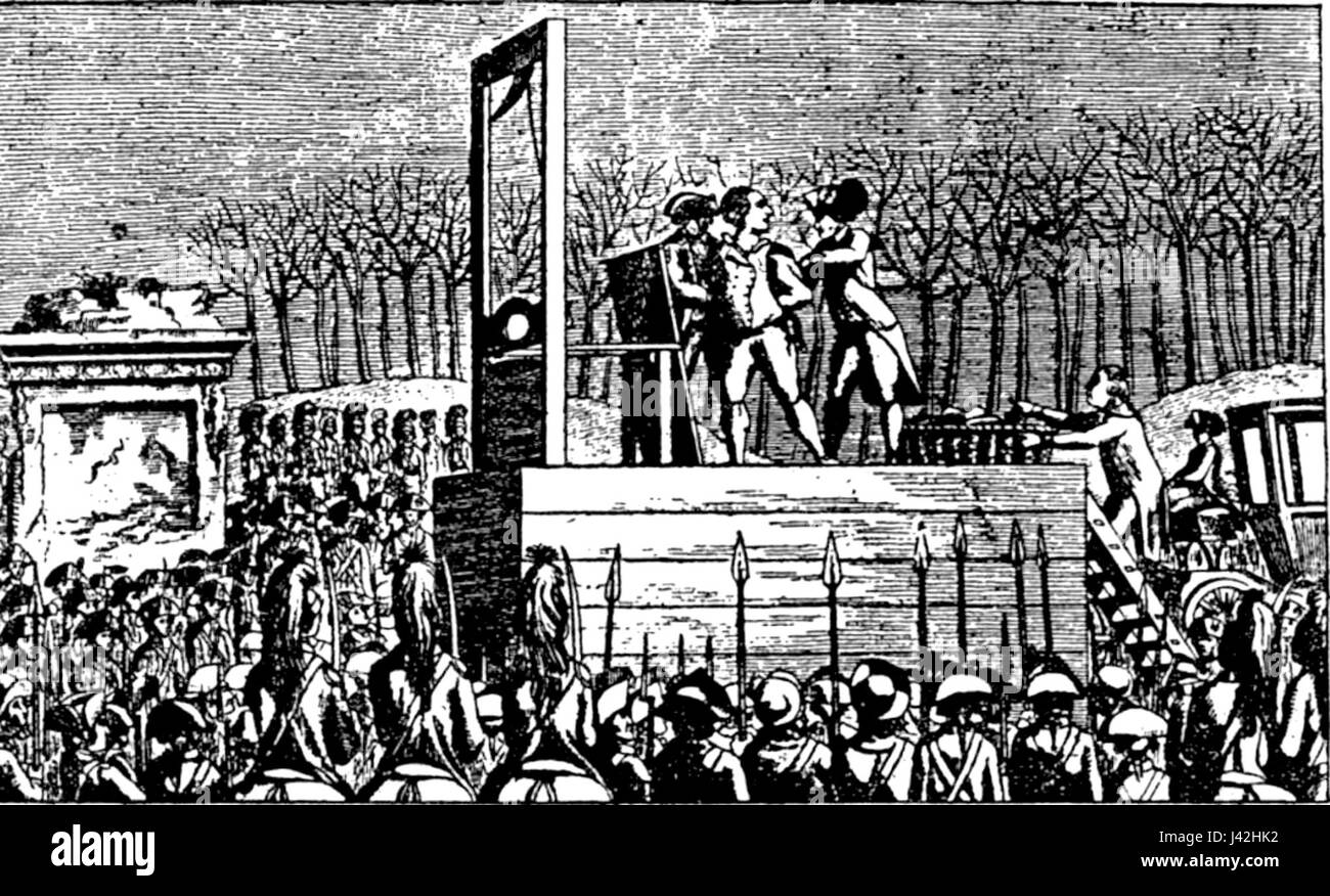 The guillotine used during the reign of Louis XV was an infamous ...