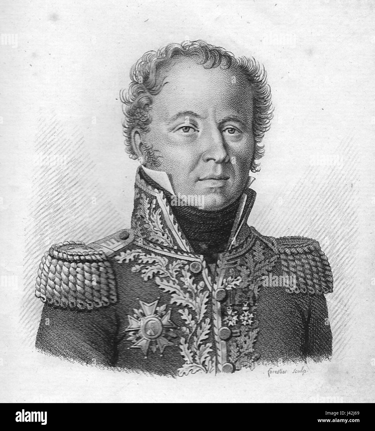 Louis emmanuel Black and White Stock Photos & Images - Alamy