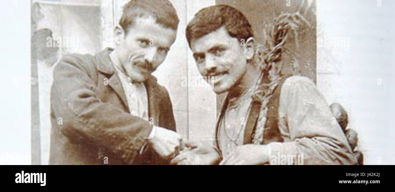 Lazar and Nestor Mirchevski 1903 Krushevo Stock Photo - Alamy