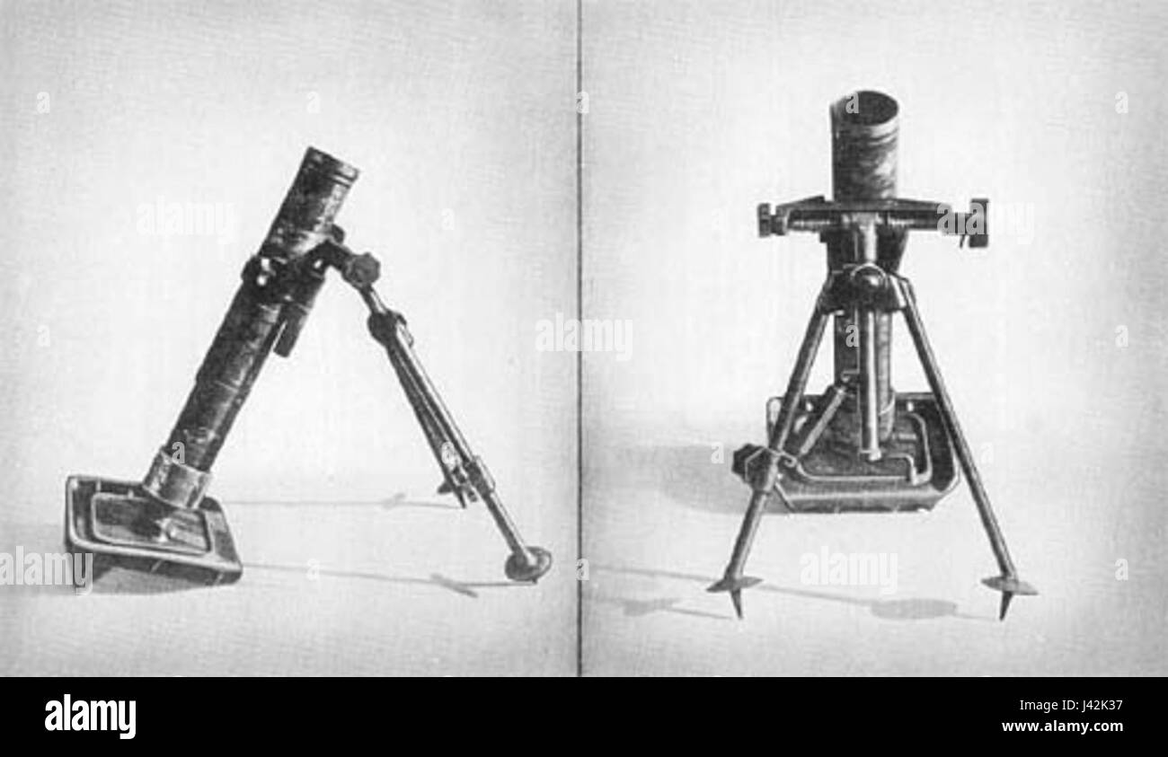 The Kz 8cm gr w 42 is a type of short mortar used by the German army ...