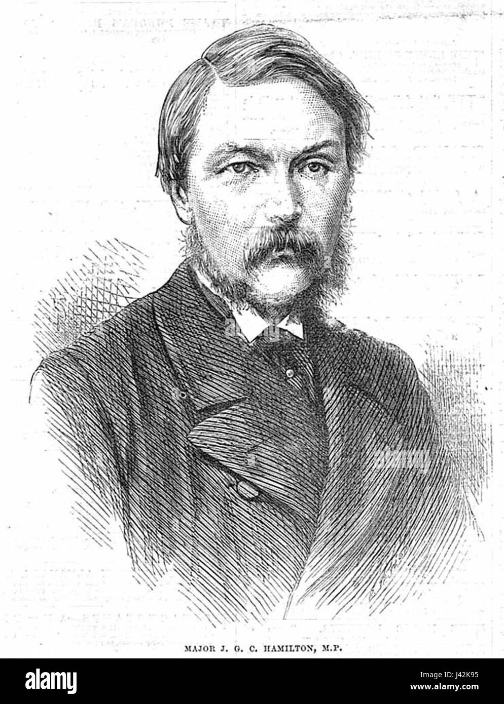Major J. G. C. Hamilton, M.P Stock Photo - Alamy