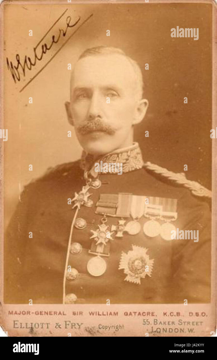 Major General William Forbes Gatacre Stock Photo - Alamy