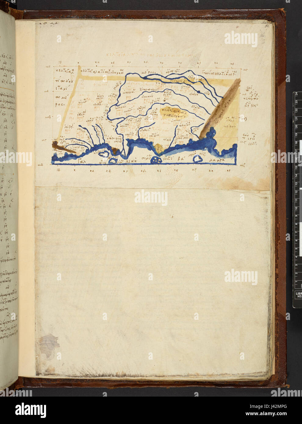 This is a map based on Ptolemy's Geographia, an ancient work on ...