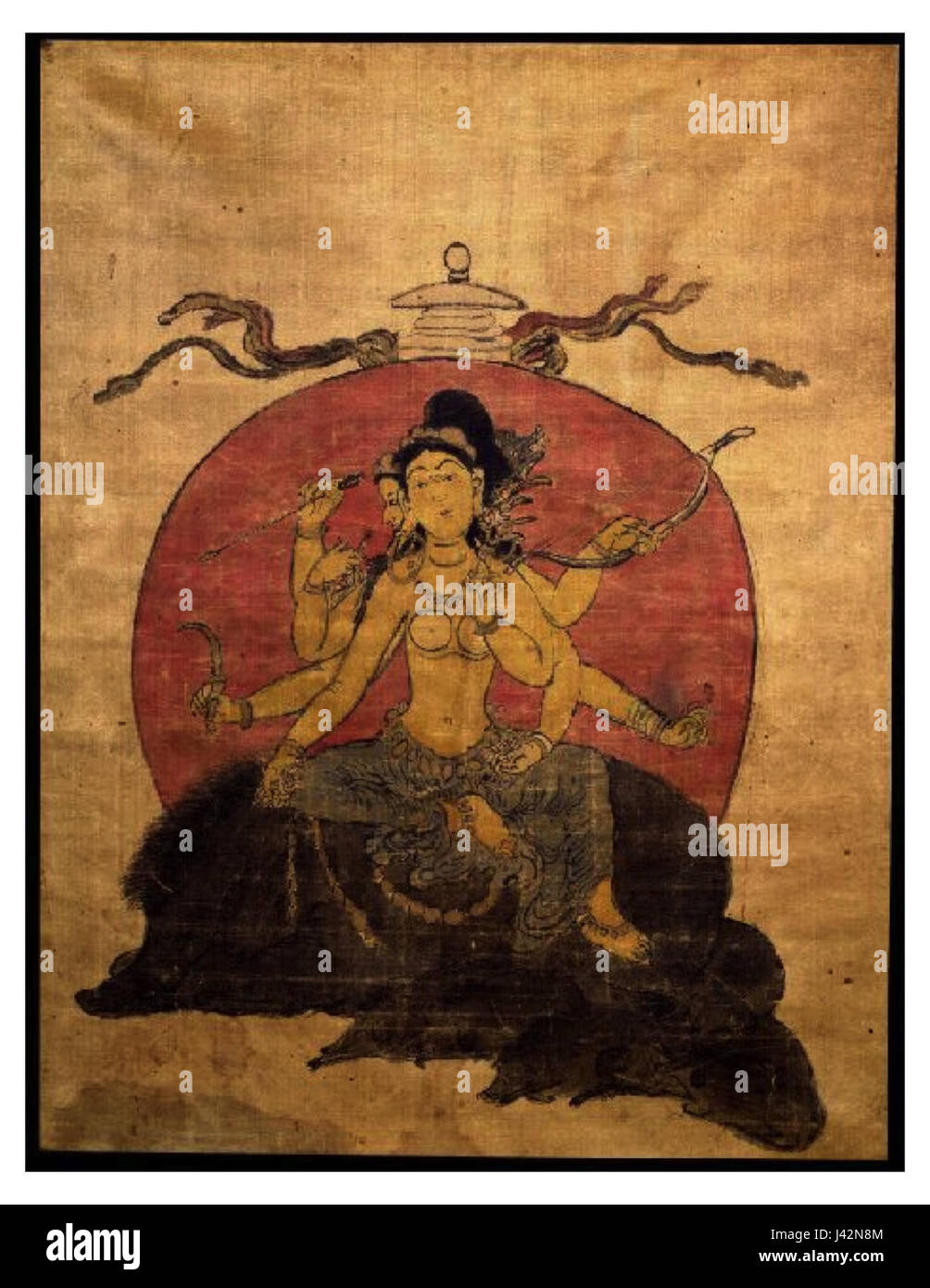 Marici is a spiritual artwork by Choying Dorje, depicting the Buddhist ...