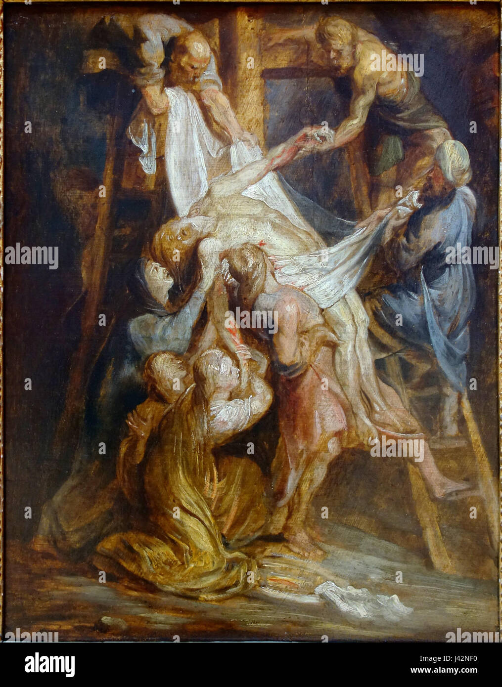 This title refers to an unfinished sketch or study by the artist Peter ...