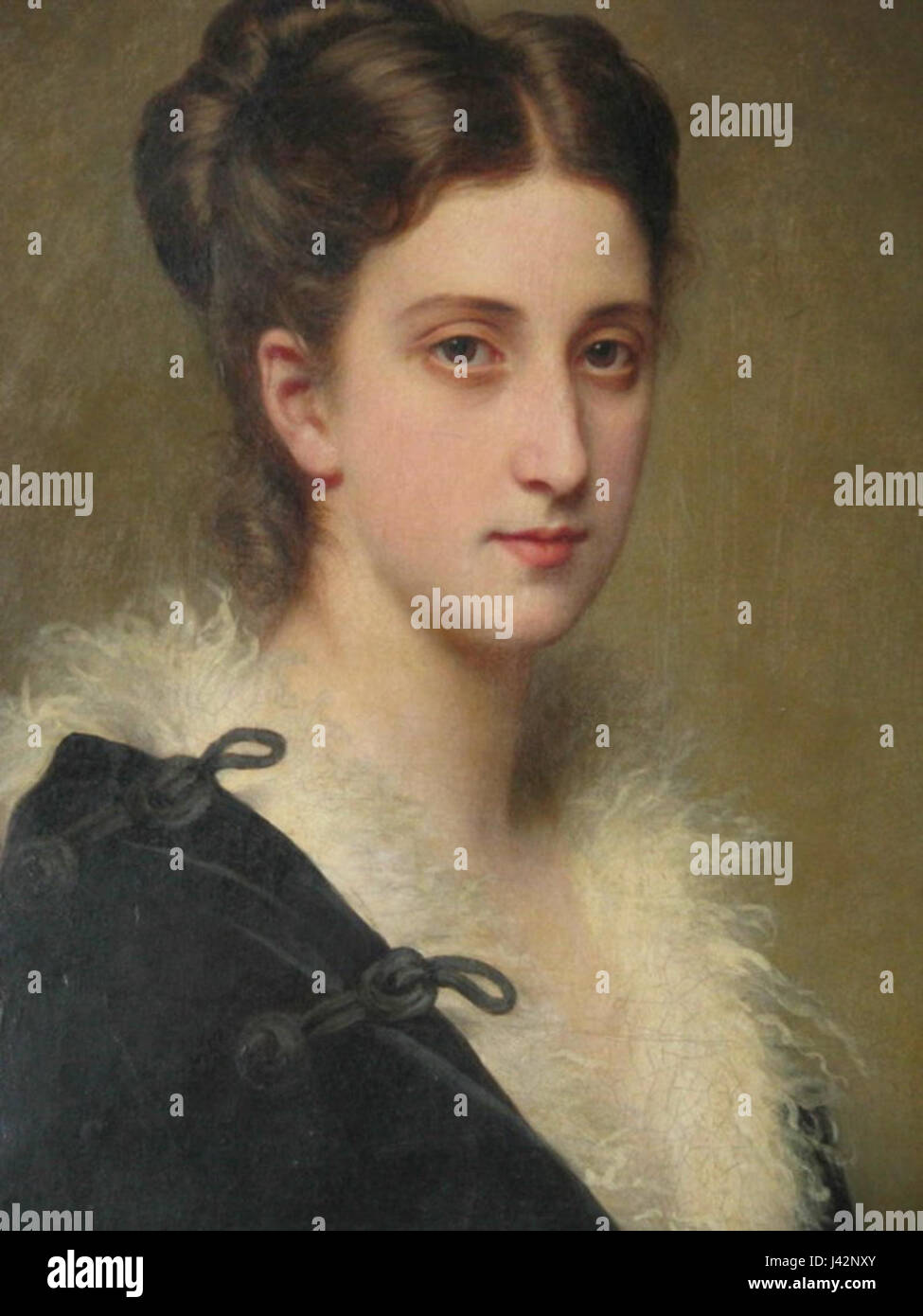 A detailed image of Maria Demidova (Mescherskaja), focusing on her ...