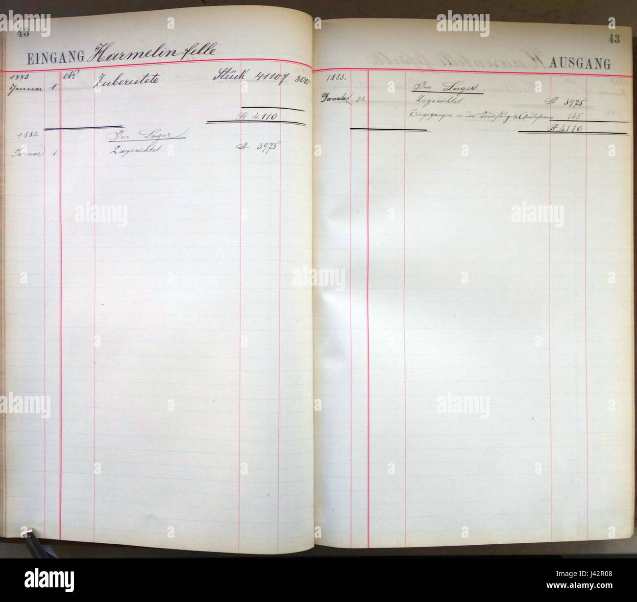 Period ledger hi-res stock photography and images - Alamy