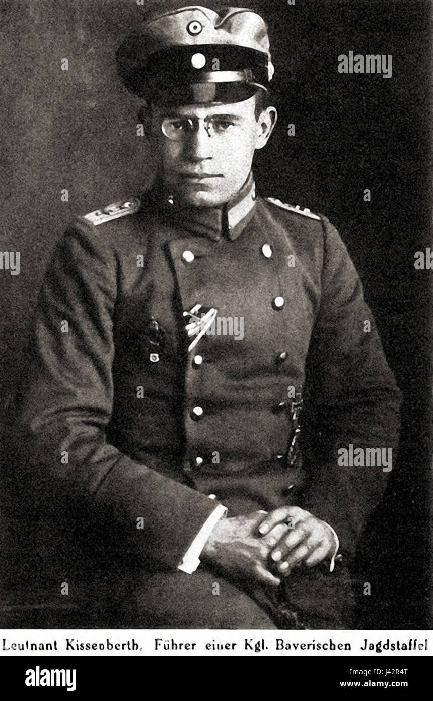 Leutnant Otto Kissenberth was likely a military officer, with the title ...