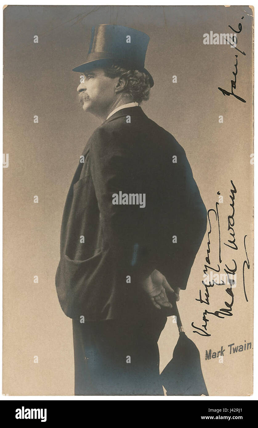 Mark twain book cover hi-res stock photography and images - Alamy