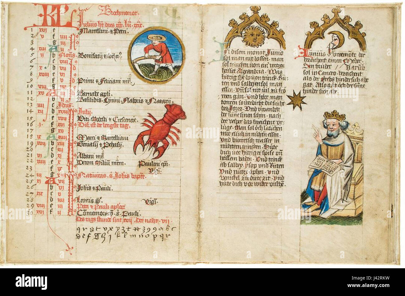 Kalender Historic High Resolution Stock Photography and Images - Alamy